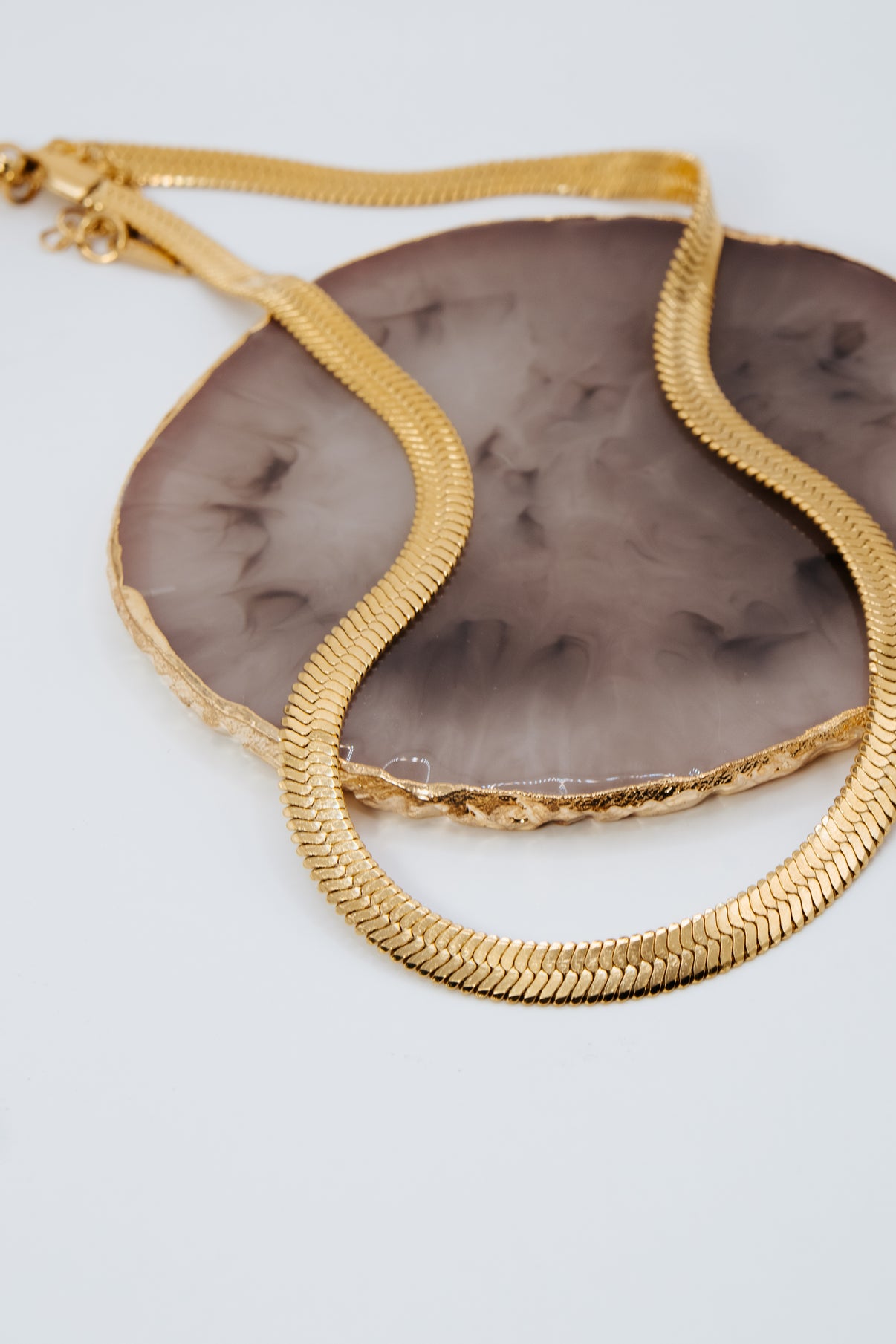 Max Snake Chain Necklace - Waterproof and Tarnish Proof – Sweet Willow ...