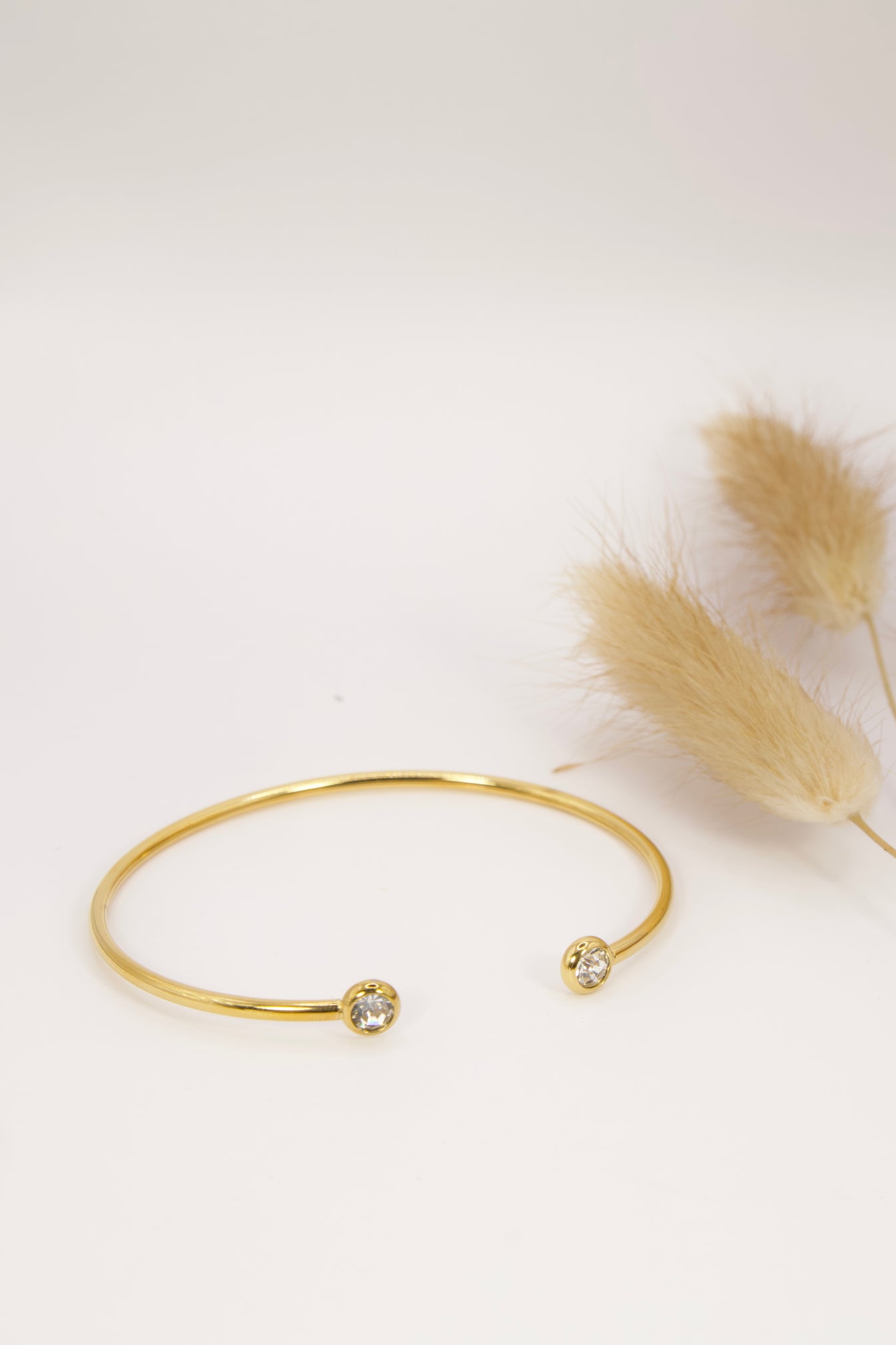 Rhinestone Cuff Bangle - Waterproof and Tarnish Proof – Sweet Willow ...