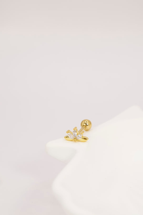 Rhinestone Flower Flat Back Stud - Waterproof and Tarnishproof – Sweet ...